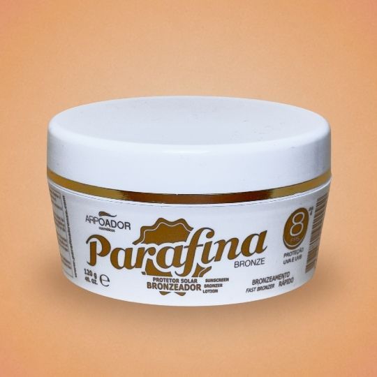 Bronzeador Parafina Bronze FPS 8 | Shopee Brasil