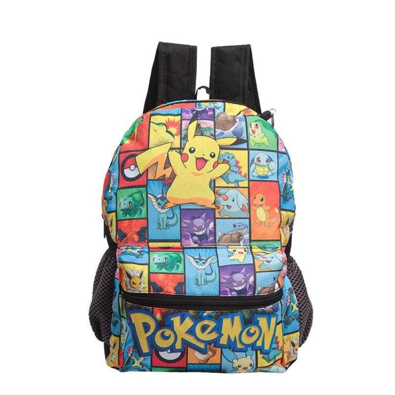 Mochila Costas Pokemon Bolsa Mochila Escolar Pikachu Mochila Infantil ...