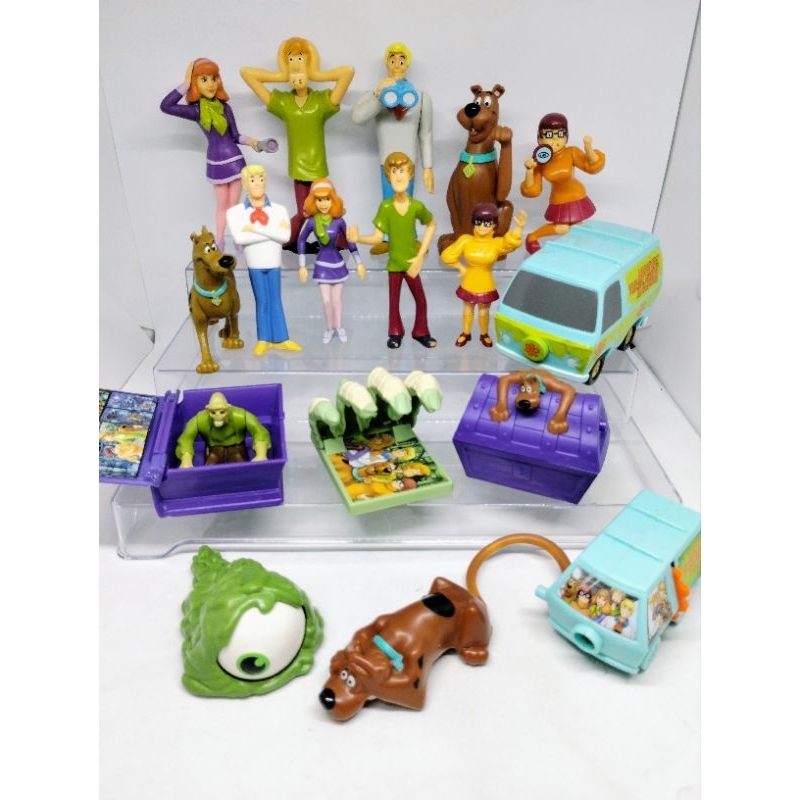 Bonecos Scooby-Doo McDonald's Burguer king Bob's (Unidade) | Shopee Brasil