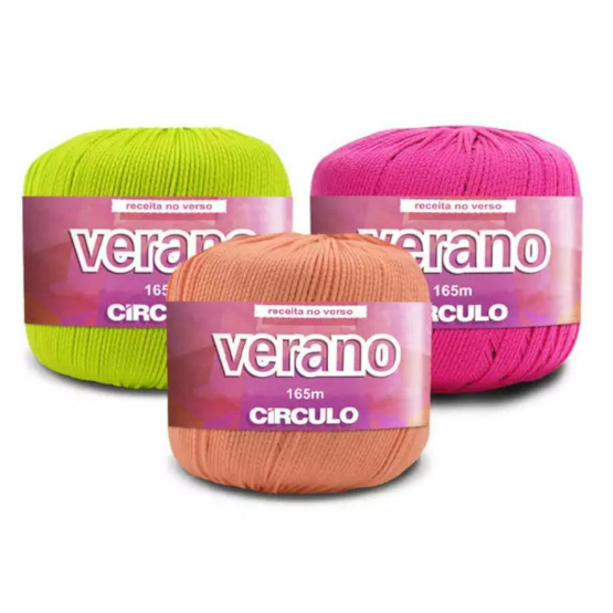Fio Verano 50g/165m - Círculo SA | Shopee Brasil