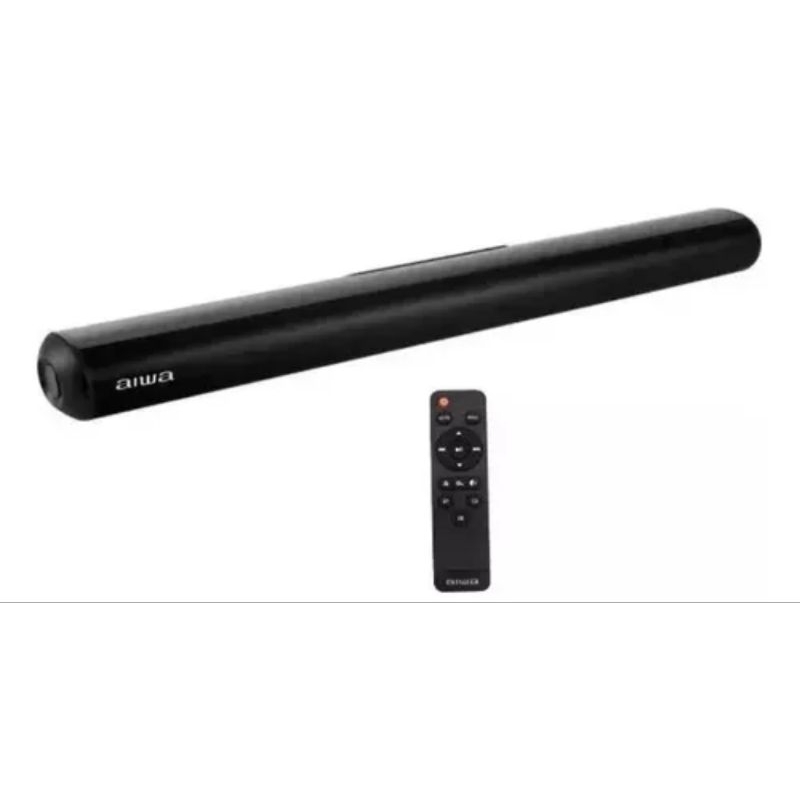 Barra De Som Sound Bar 2.0 Bluetooth 400w - Aiwa Cor Preto | Shopee Brasil