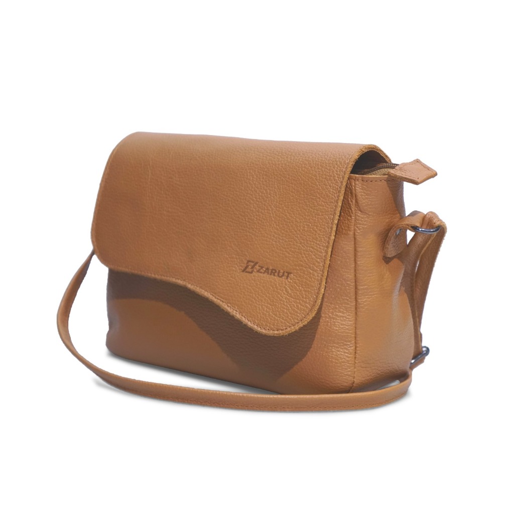 Bolsa Transversal Duda Zarut Couro Legítimo | Shopee Brasil