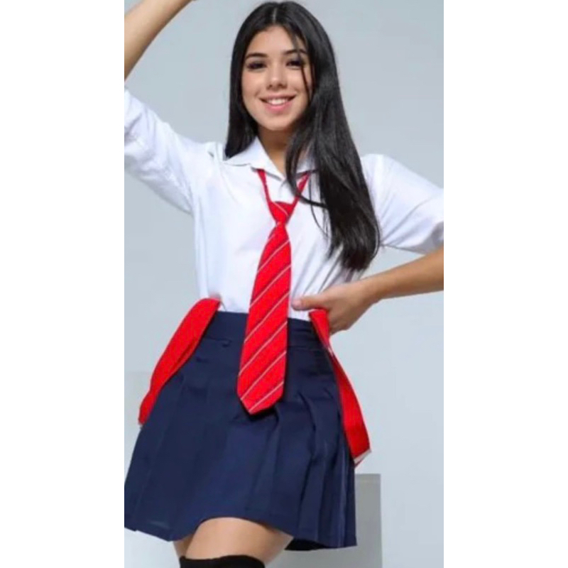 CAMISA + GRAVATA + SUSPENSÓRIO UNIFORME RBD REBELDE | Shopee Brasil