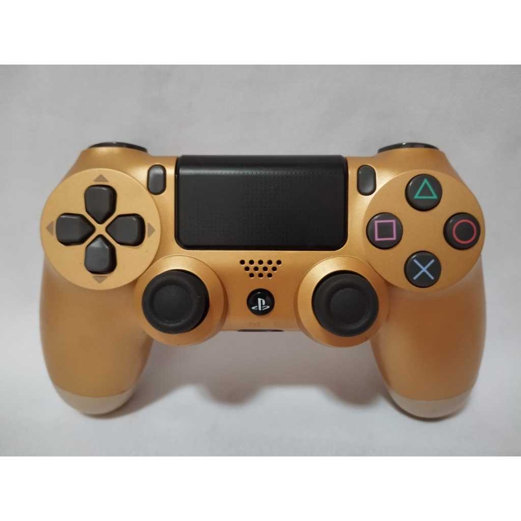 CONTROLE PS4 ORIGINAL DOURADO SEMI-NOVO SONY DUALSHOCK 4 SEM FIO ...