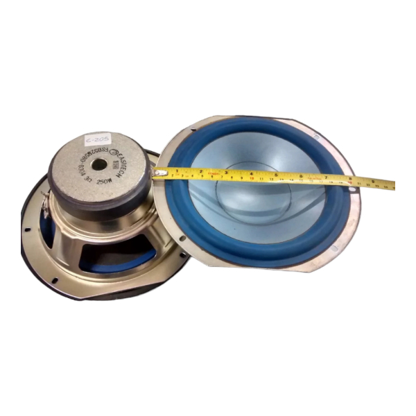 Par Subwoofer 8 Polegadas 3 Ohms 250w Azul Eastech - Novo | Shopee Brasil