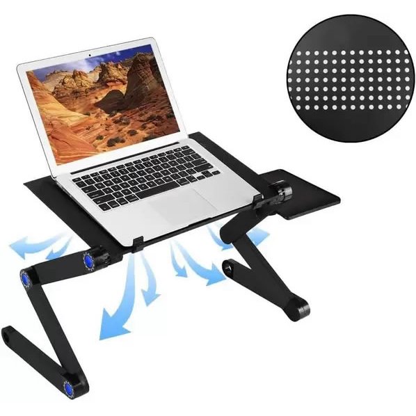 Mesa Suporte Para Notebook Cama Articulável 360º Dobrável | Shopee Brasil