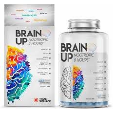 Brain Up Nootropic 8 Hours* 60 Tabletes True Source - Potencializador ...