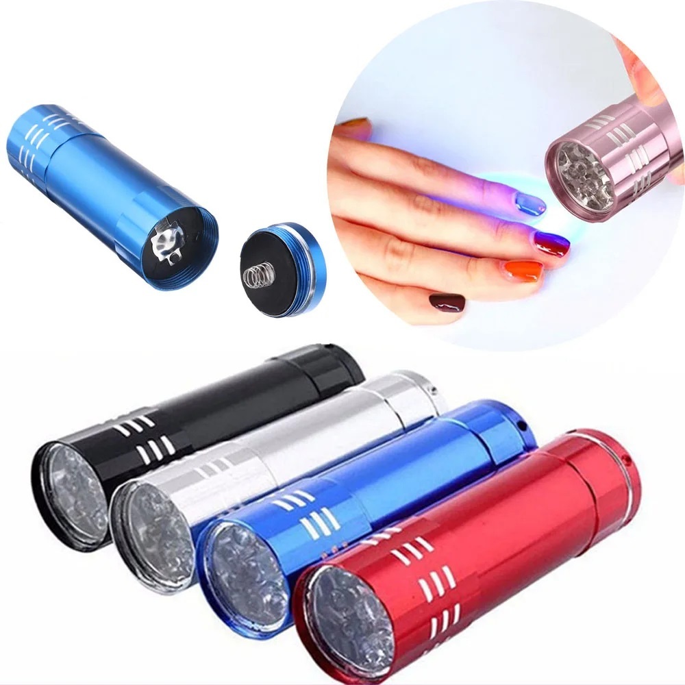 Mini Lanterna UV Secagem Unha Gel Portátil Led Ultra Violeta | Shopee Brasil