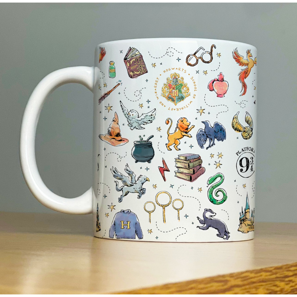 Caneca Harry Potter Elementos | Shopee Brasil
