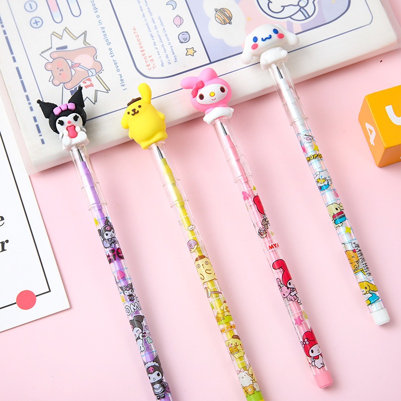 LAPISEIRA FOFA TROCA PONTA TURMA DA HELLO KITTY MYMELODY KUROMI ...