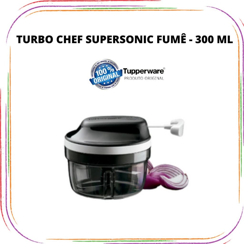 Tupperware Turbo Chef Supersonic - 300 ml | Shopee Brasil