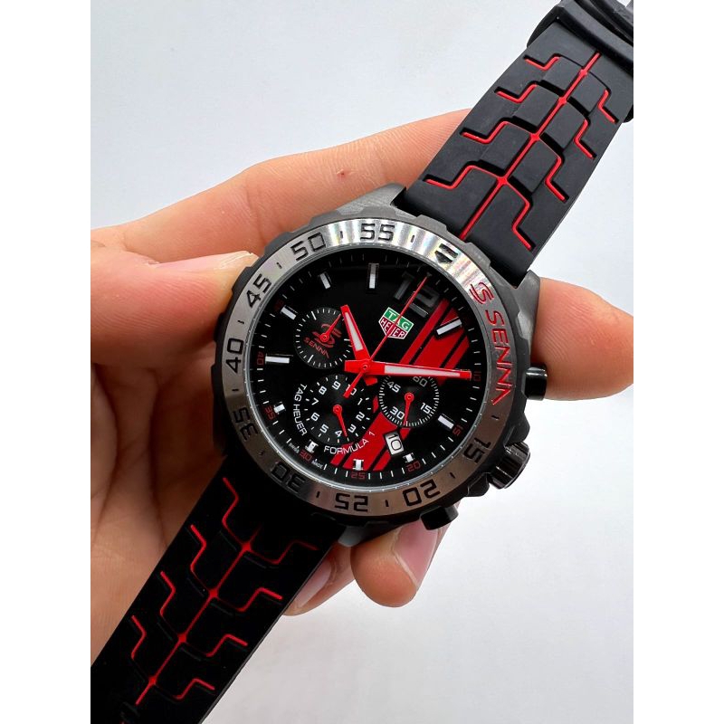Tag Heue.r Ayrton Senna PREMIUM / Com Caixa Simples | Shopee Brasil