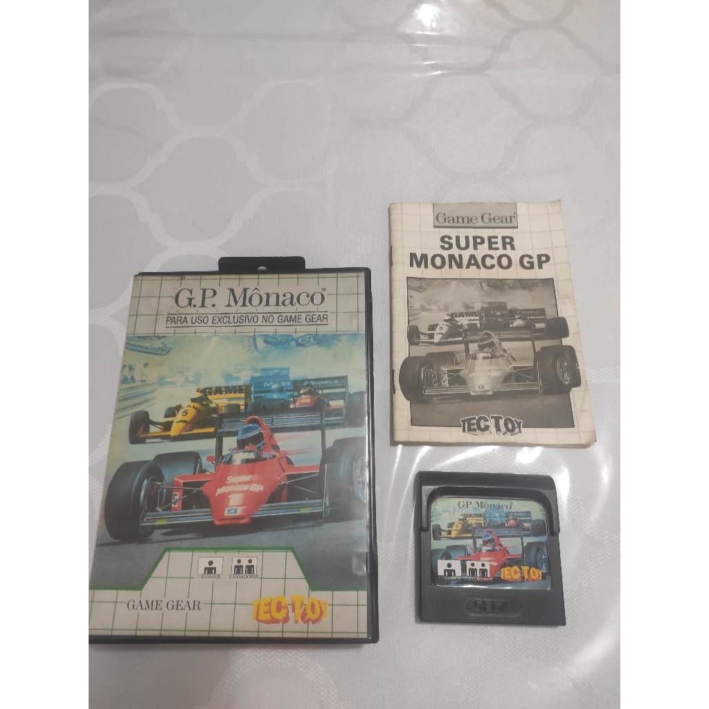 G.P Mônaco original completa do game gear | Shopee Brasil