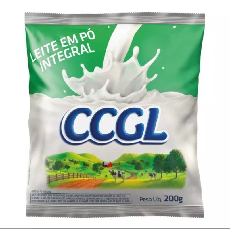Kit 3 pacote de leite CCGL | Shopee Brasil