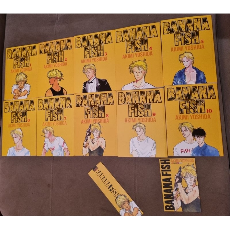 Mangá Coleção Banana Fish Completo (10 volumes) | Shopee Brasil