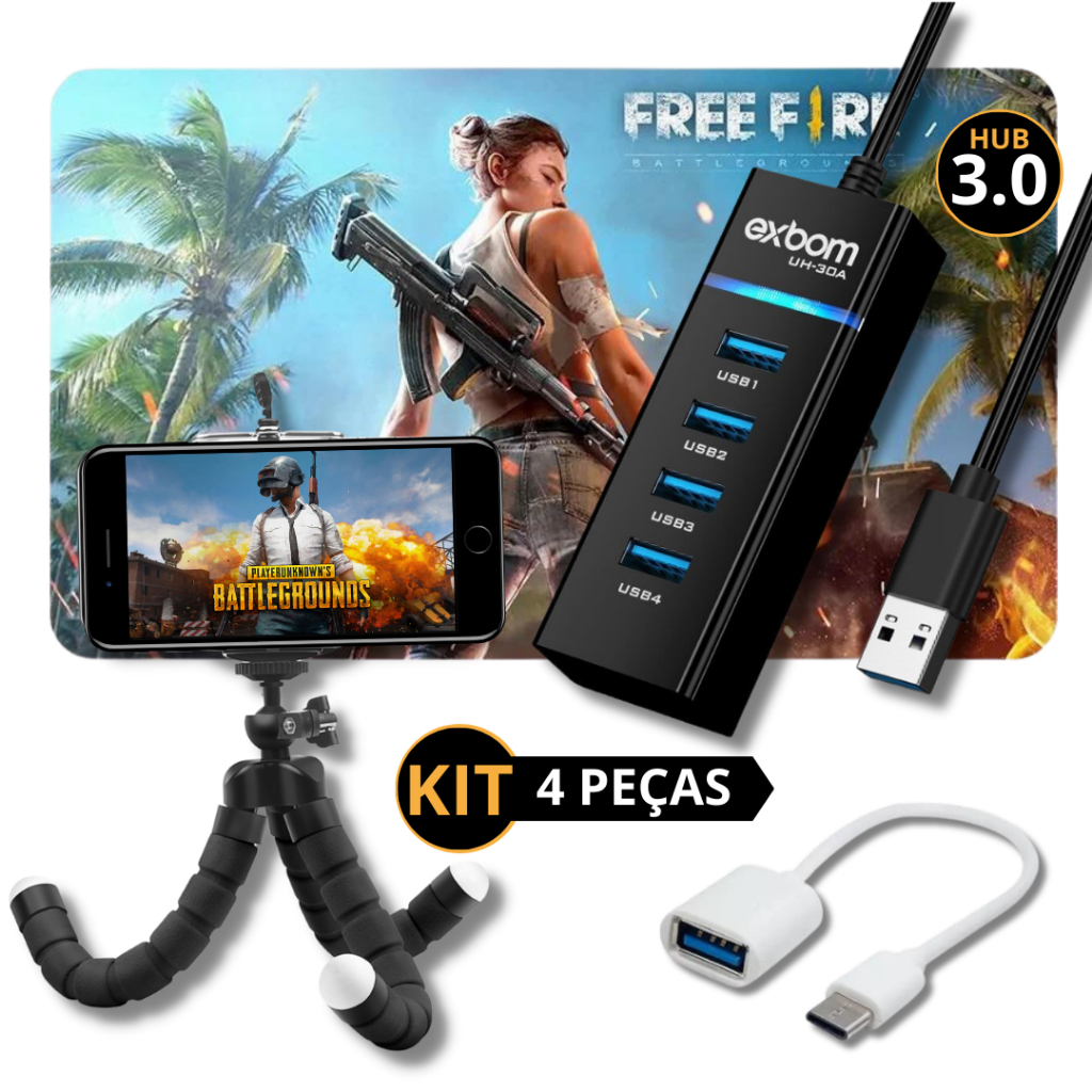 Kit Mobilador Gamer Completo Promoção Para Celular | Shopee Brasil