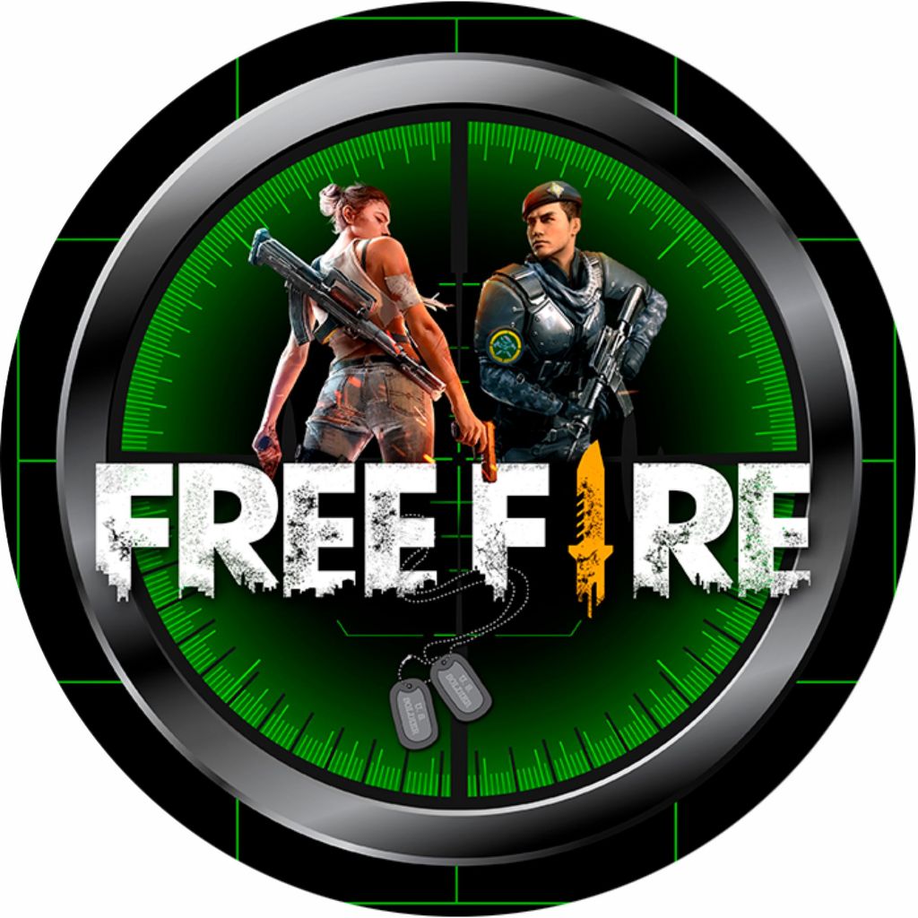 Painel Redondo Festa Free Fire Tecido Sublimado | Shopee Brasil