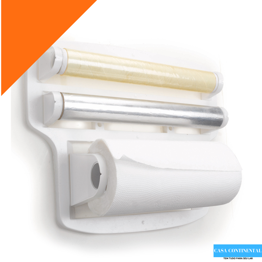 Porta Rolo Triplo Arthi - Escorrega o Preço