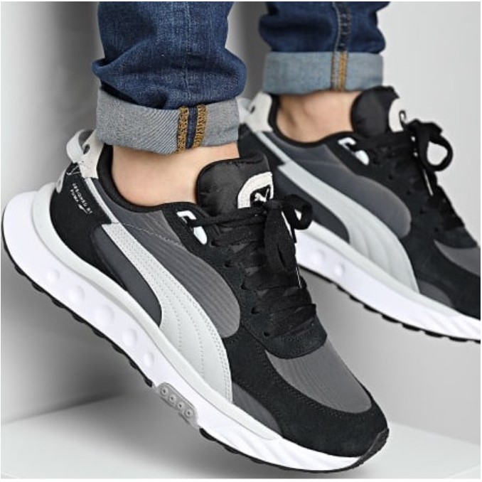 Tenis Puma Academia Corrida Caminhada Wild Rider Masculino 2023 | Shopee Brasil