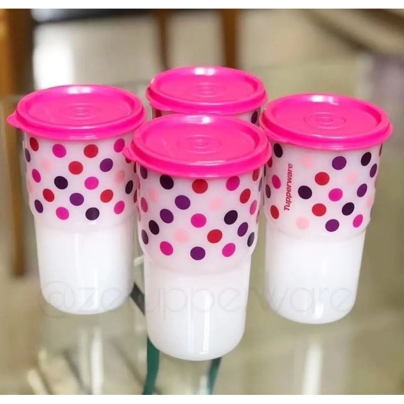 Tupperware Copo Colors 350ml Com Tampa Cores Variadas - Unidade ...