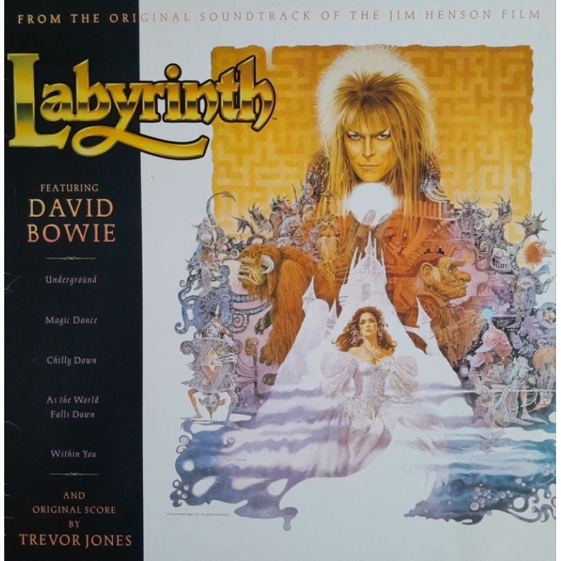 Trilha Sonora Labyrinth - lp c/encarte - David Bowie - vinil original ...