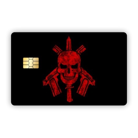 Adesivo Para Cartão Credito - Tropa De Elite Logo | Shopee Brasil