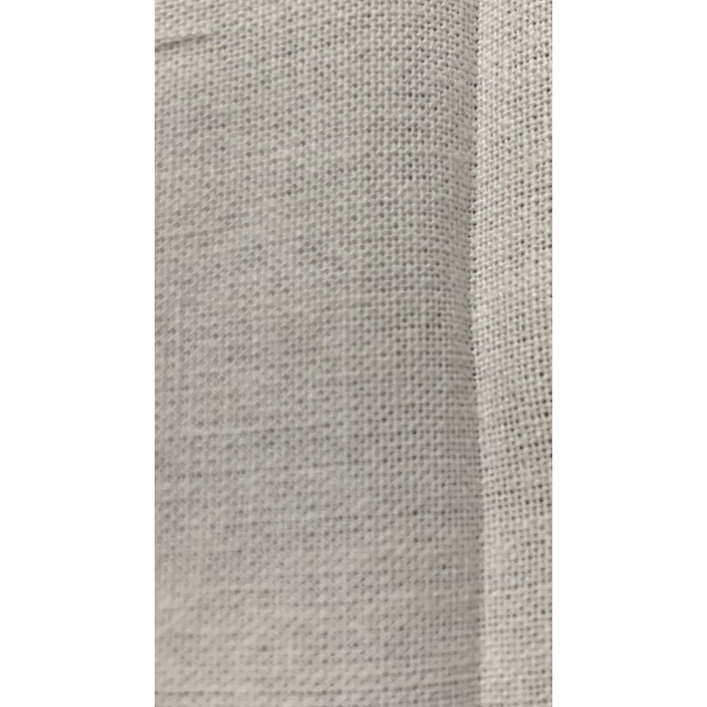 Tecido viscose com linho off white | Shopee Brasil