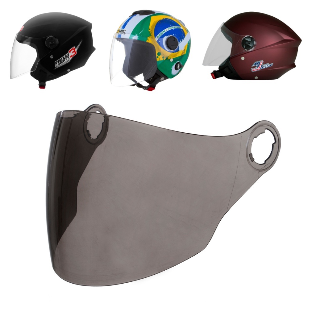 Viseira Capacete New Liberty 3 PRO TORK new Three coyote patriota / New ... Viseira Capacete New Liberty 3 PRO TORK new Three coyote patriota / New ...