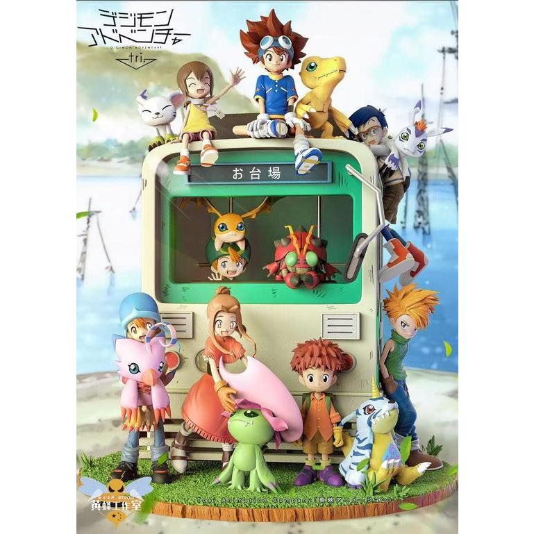 Diorama Digimon Adventure 1ª Geração - Wasp Studio | Shopee Brasil
