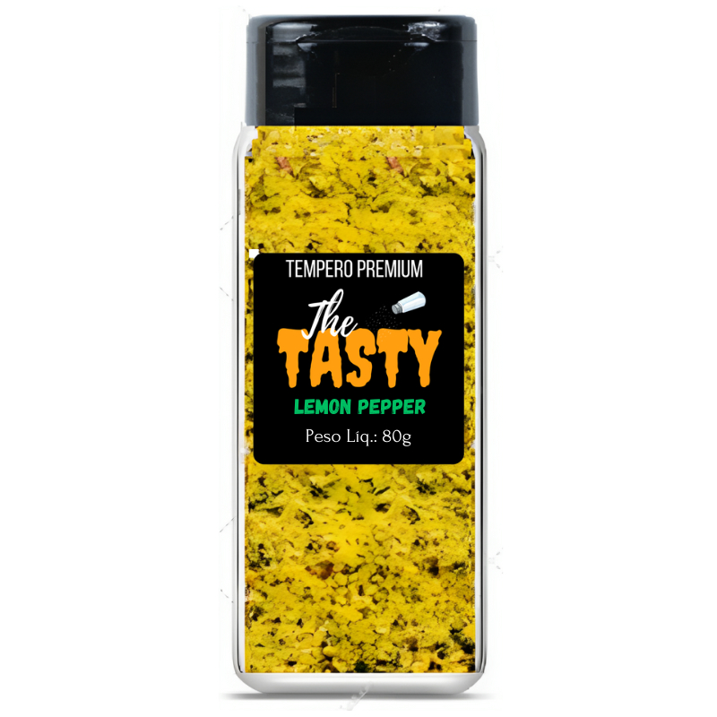 Tempero Premium Lemon Pepper 80g The Tasty | Shopee Brasil