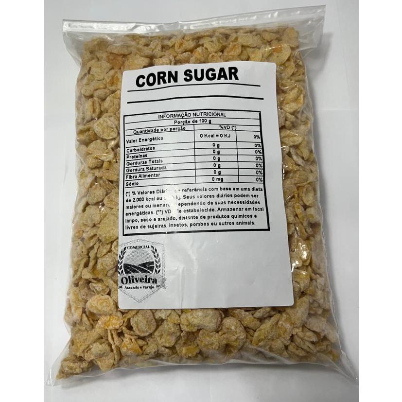 Corn Sugar á granel 1 kg | Shopee Brasil