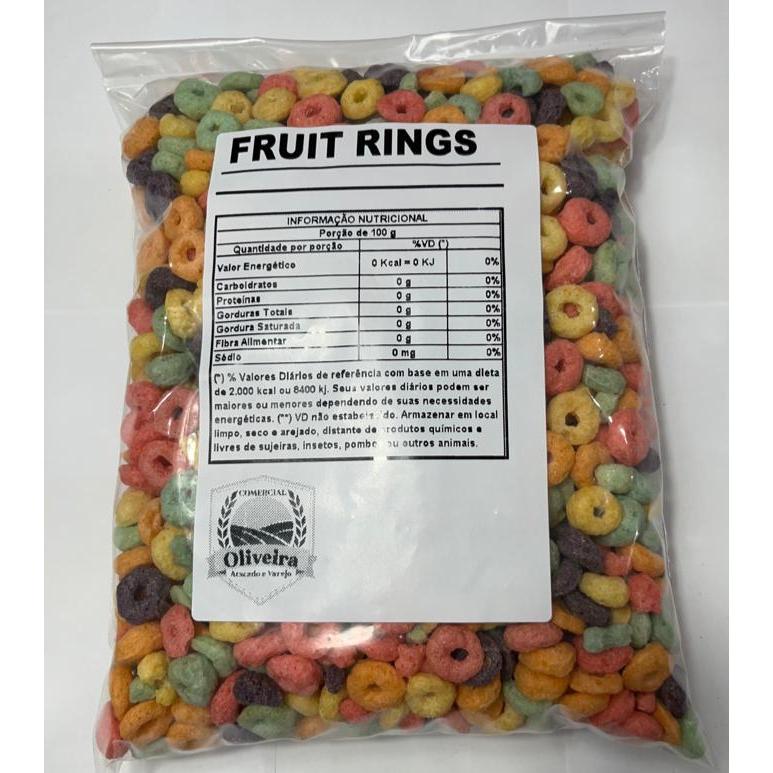 Fruits Rings Cereal 1kg | Shopee Brasil