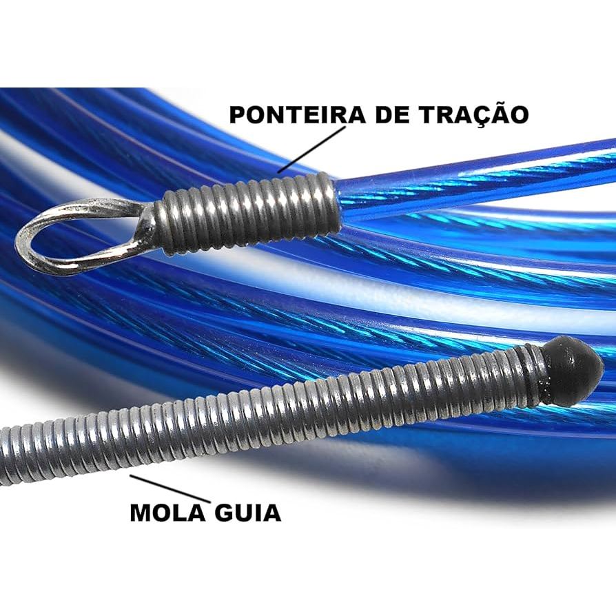 Guia Passa Fio Sonda Puxa Fio Alma De Aço Profissional 20m | Shopee Brasil Guia Passa Fio Sonda Puxa Fio Alma De Aço Profissional 20m | Shopee Brasil