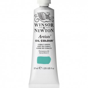 Tinta Óleo Winsor & Newton Artist 37ml S5 Cobalt Green | Shopee Brasil