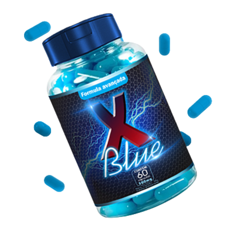 PI Xblue Caps | 1 Pote Com 60 Cps 100% Original vigor energia Blue x | Shopee Brasil