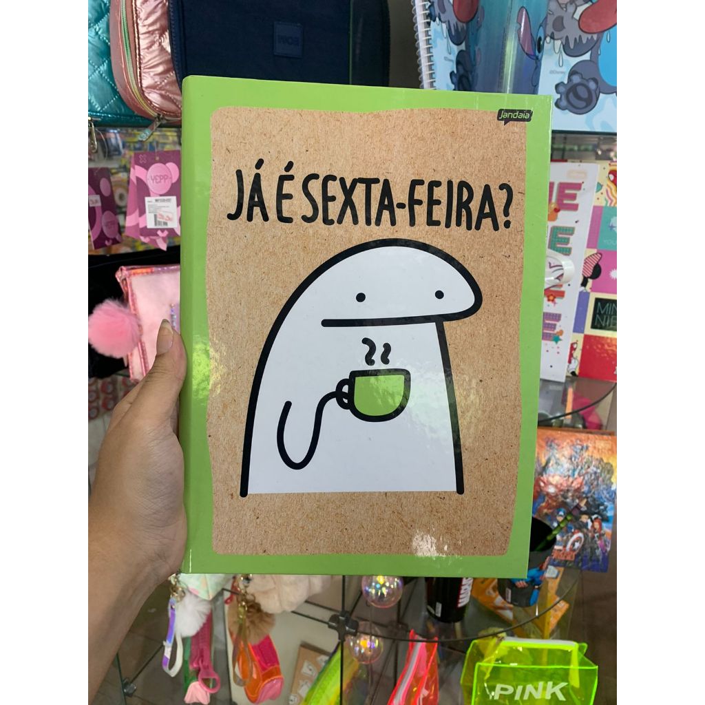 Caderno Flork | Shopee Brasil