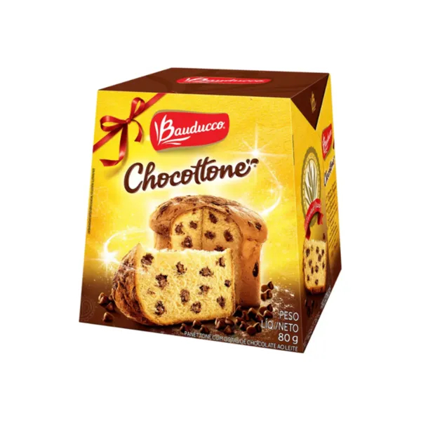 Mini Chocottone 80g- Bauducco | Shopee Brasil