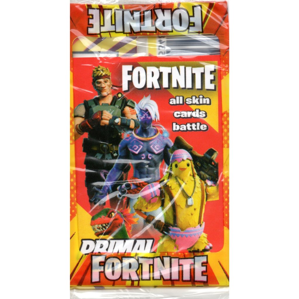 40 cards FORTNITE = 10 pacotes fechados | Shopee Brasil