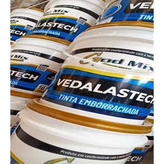Tinta emborrachada Vedalastech God Mix 3,6 e 18 litros | Shopee Brasil