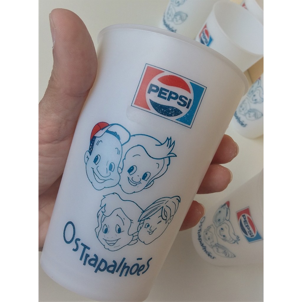COPO PEPSI OS TRAPALHÕES | Shopee Brasil