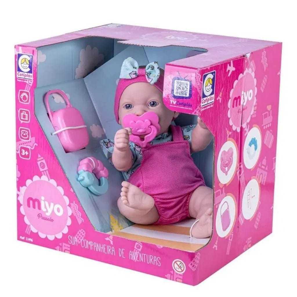 Boneca Miyo Articulada Passeio Cotiplás | Shopee Brasil