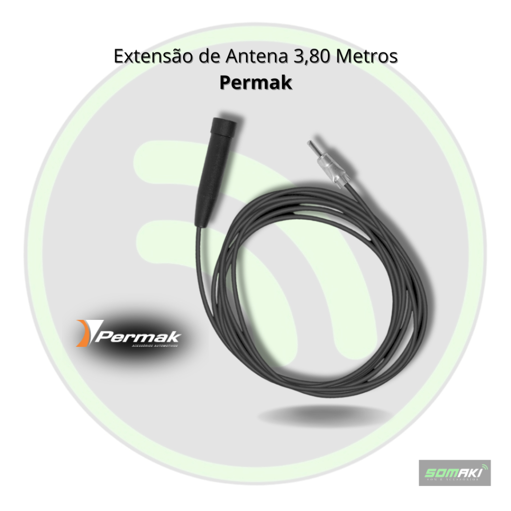 Extensao de Antena 3,80 metros Permak | Shopee Brasil