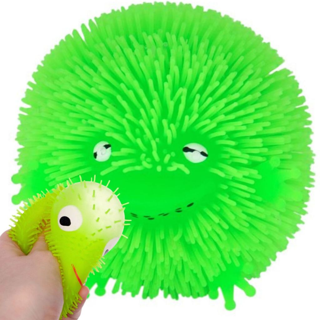 Fidget Toy Sensorial Mania Flofys Bichinho de apertar Com Luz - Verde ...