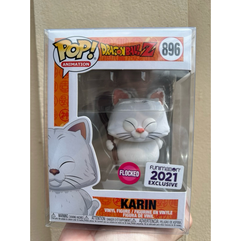 Funko pop! Dragon ball Z- Karin Flocked #896 funimation 2021 (raro e ...