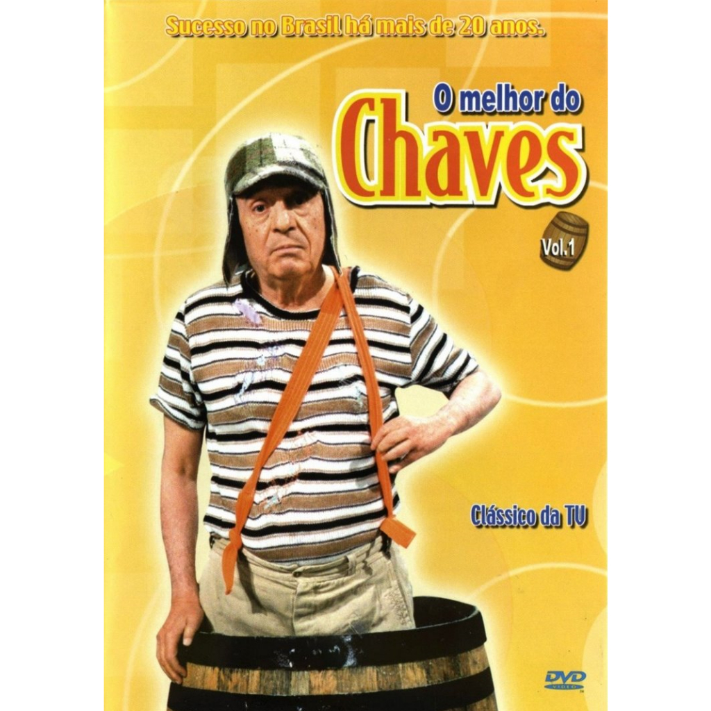 DVD O Melhor do Chaves - Vol.1 | Shopee Brasil