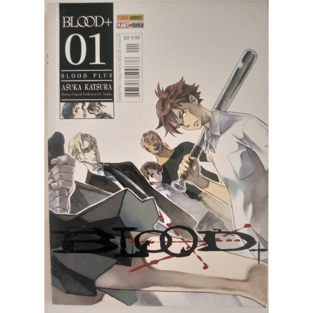Manga Blood+ Blood Plus - Edição 01 - (usado) | Shopee Brasil