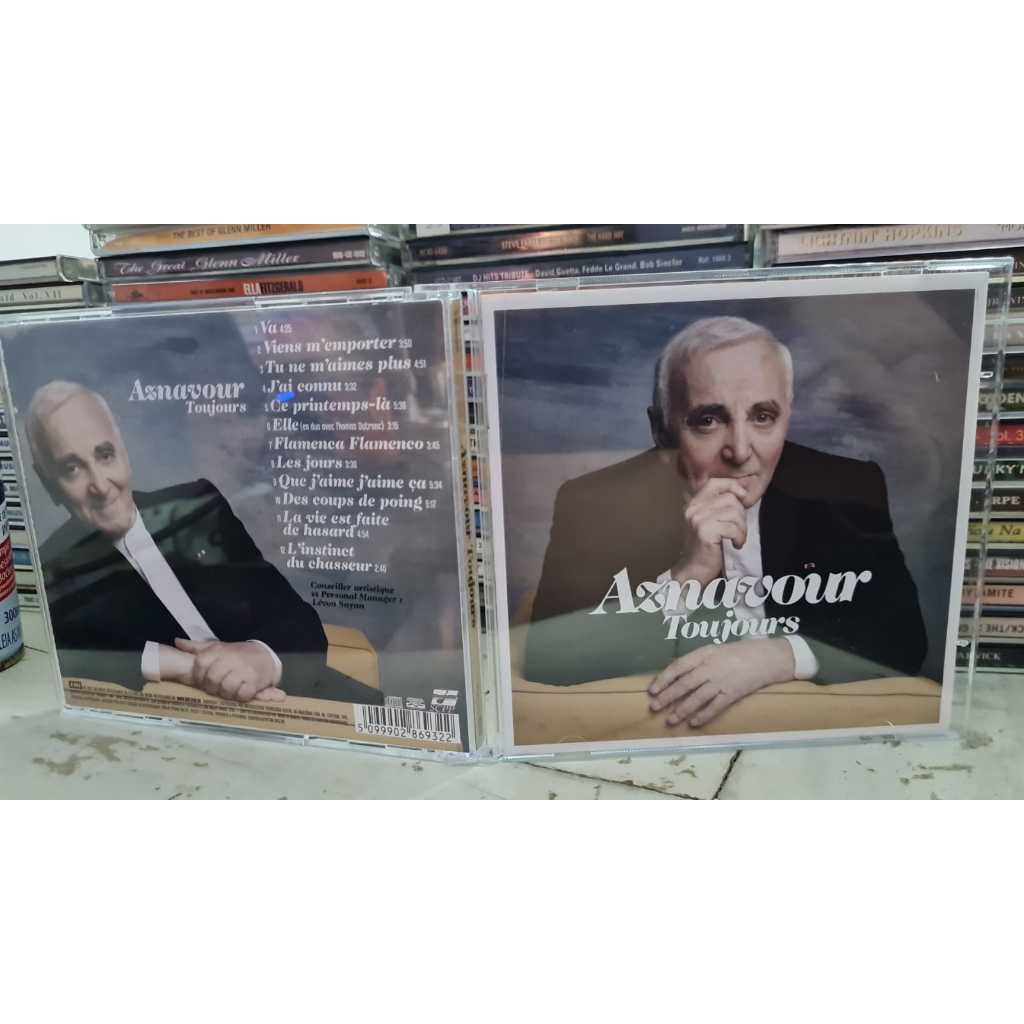 CD Charles Aznavour Toujours Original 2011 ( Novo - Impecavel) | Shopee ...