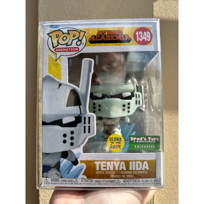 Funko pop! my hero academia(boku no hero)- Tenya iida GITD #1349 Brad ...