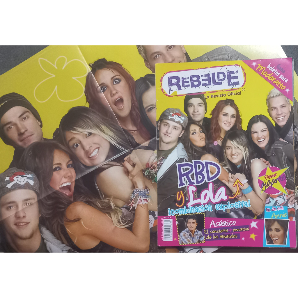 Importada • Revista Rebelde Oficial [Edição Especial] (Com Mega Pôster ...