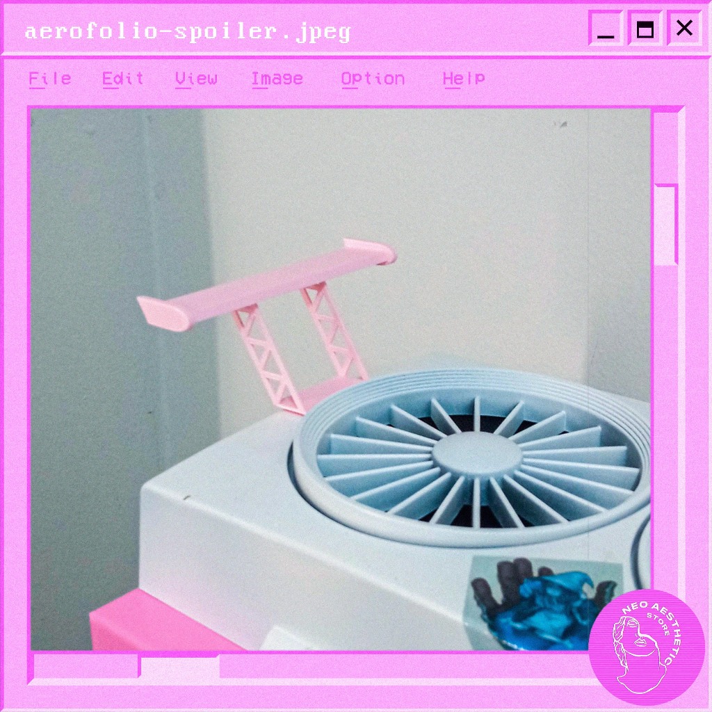 Aerofolio - Spoiler - Acessório Gabinete Gamer | Shopee Brasil